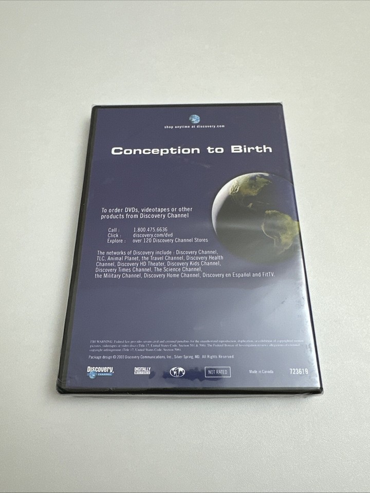 CONCEPTION TO BIRTH Discovery Channel (DVD,2003) New | eBay