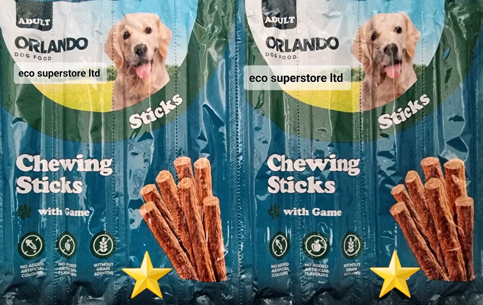 Soft Dog Meaty Chewing Sticks Orlando Treats with: Beef, Poultry, Veal ...