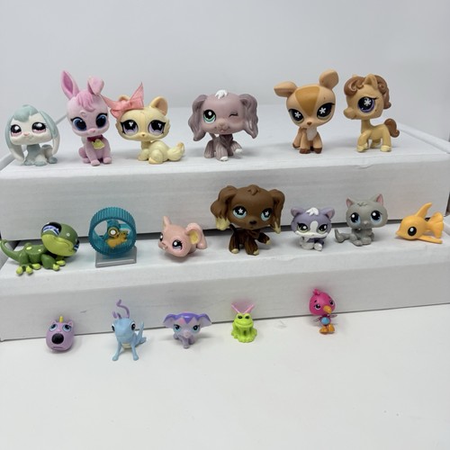 Littlest Pet Shop LPS LOT Mixed Figures Bundle + Others Unknown 18 Toy ...