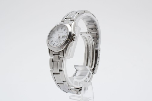 Vintag[MINT] SEIKO V783-0A50 New Battery Silver Women's Quartz Watch ...