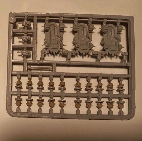 Epic 40K ORKS SPRUE Plastic Space Ork Army Battlewagons + Boyz 1990s ...