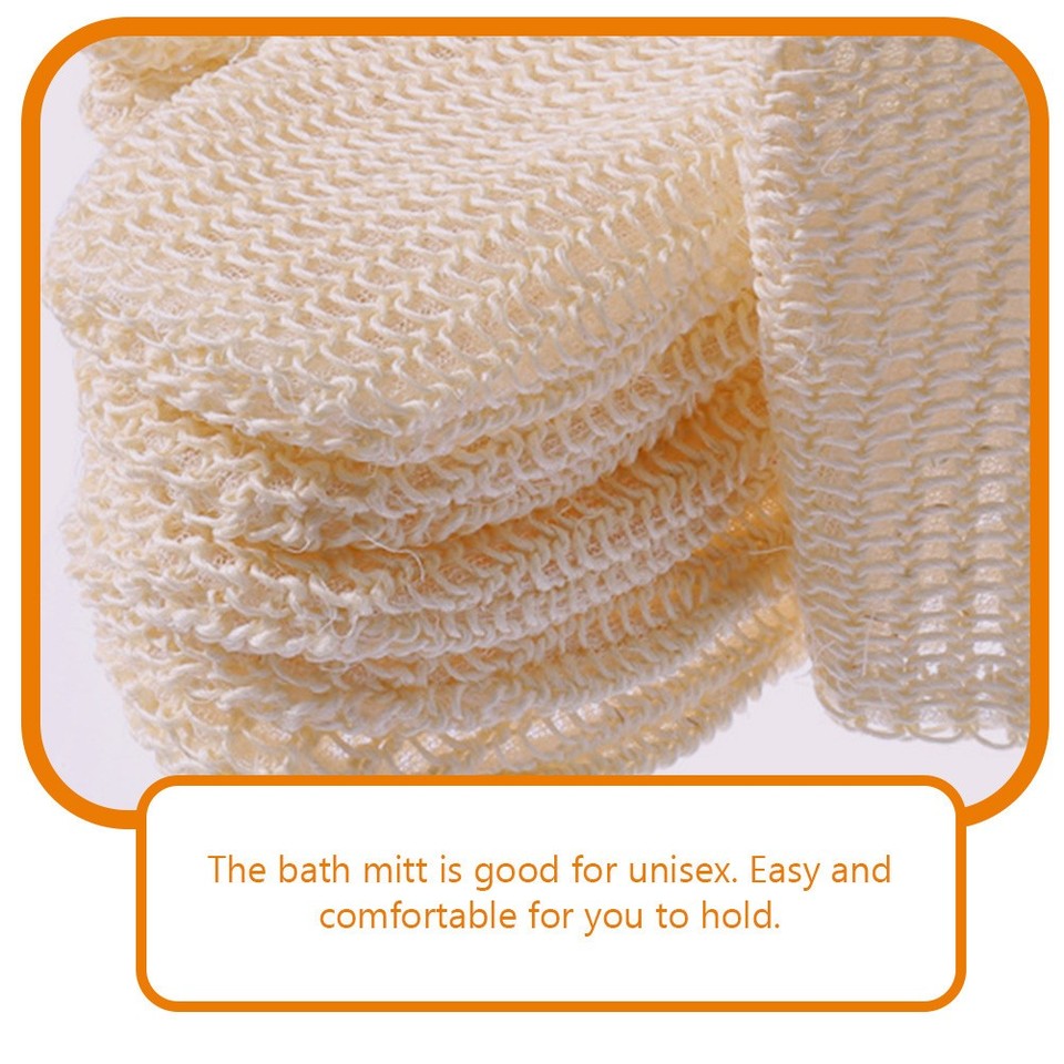 2 Pcs Body Scrub Exfoliator Mitt Bath Mittens Exfoliating Gloves | eBay ...