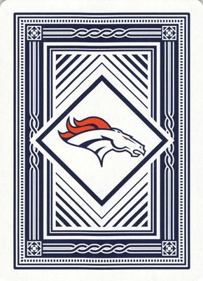 Denver Broncos Logo Single Swap Playing Card (2008–2012) – NFL Licensed ...