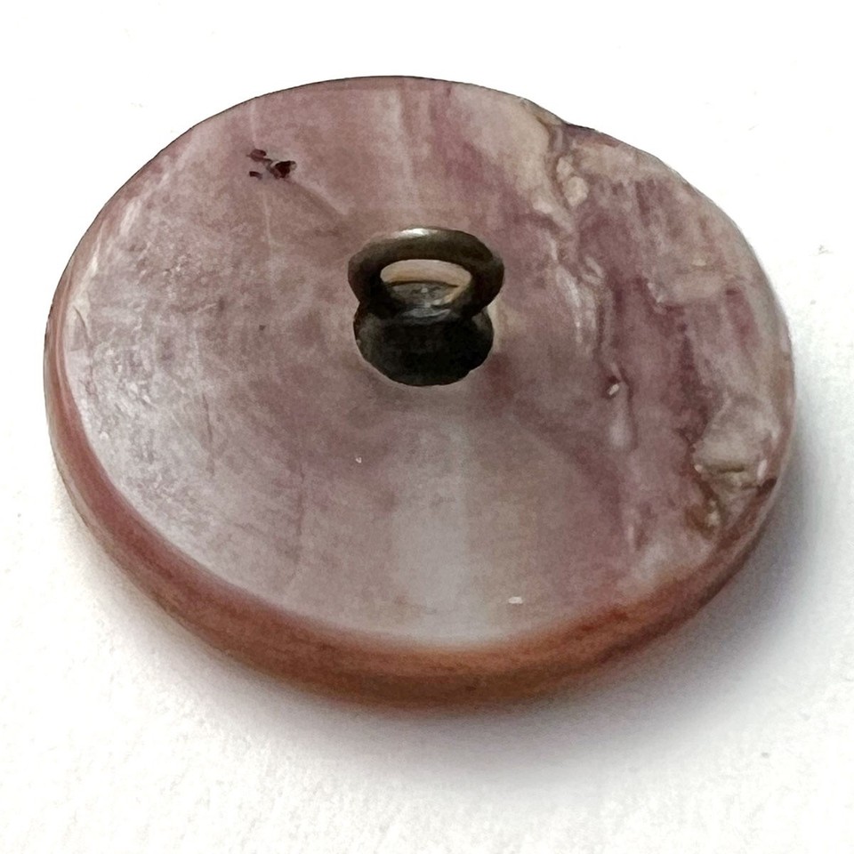 Beautiful Antique Mother of Pearl Button w/ Etched Designs 1-1/8” | eBay