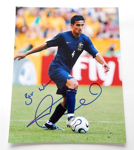 Tim Cahill Signed 8x10 Photo Soccer Football Auto Autograph | eBay