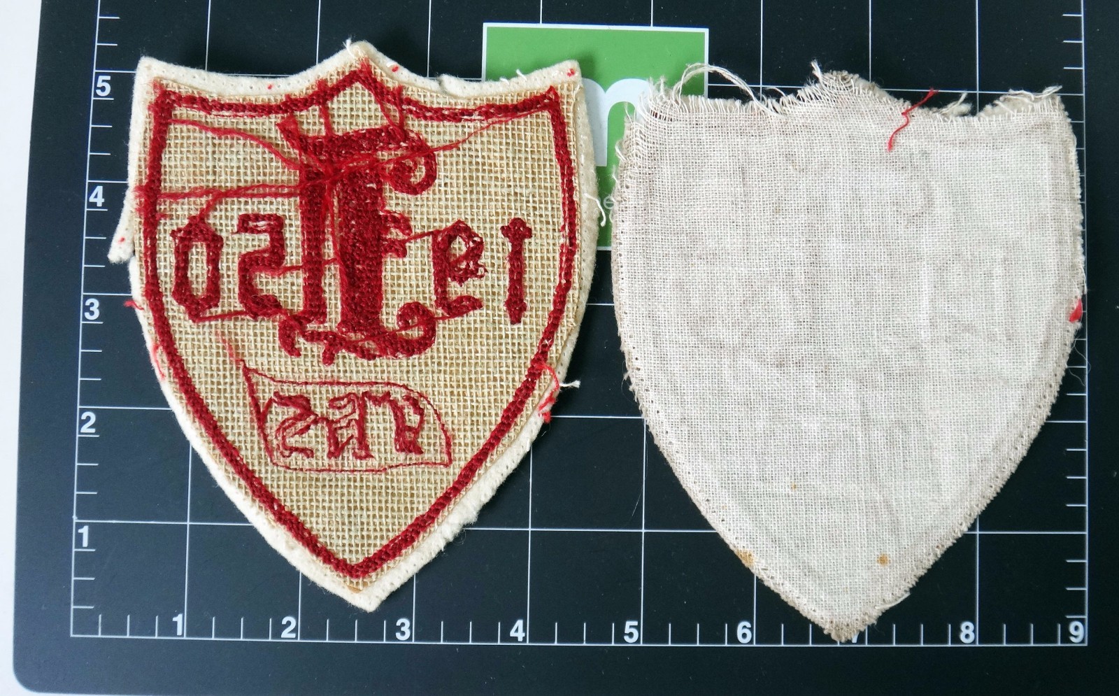 1950 Letterman Jacket patch vintage High school wool 50s football ...