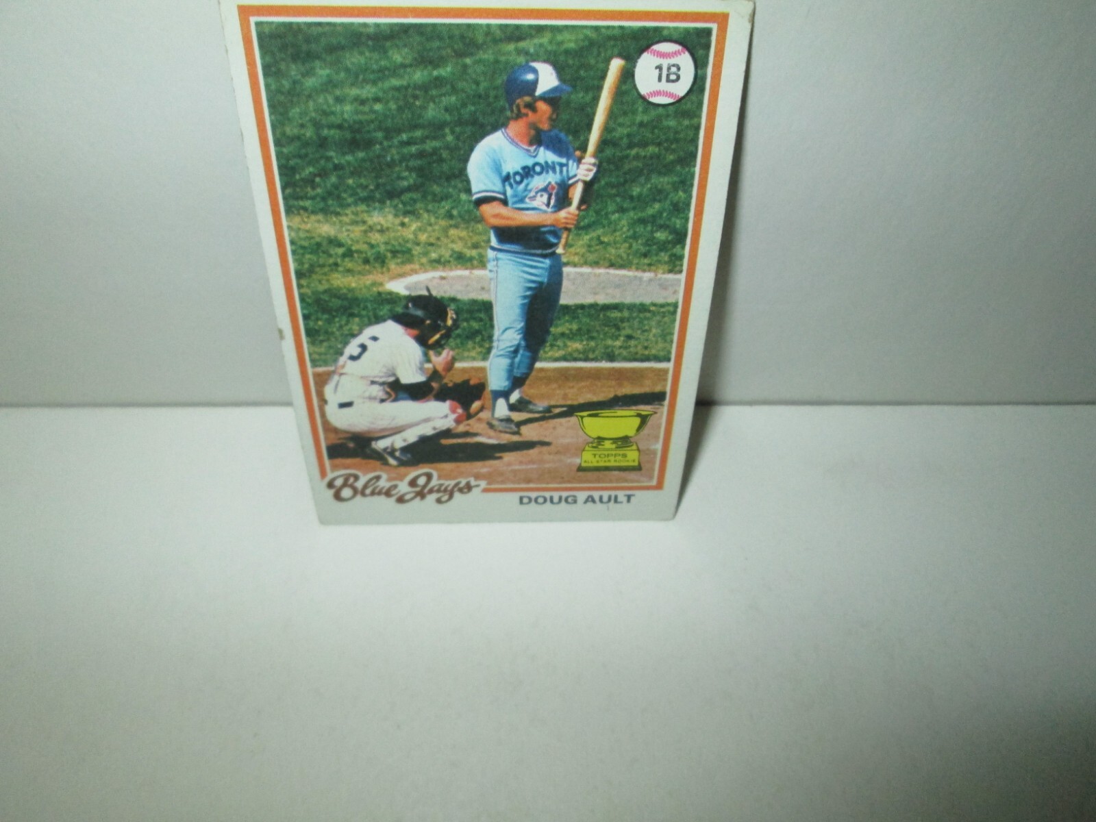DOUG AULT 1978 BASEBALL CARD Topps #267 Rookie Rc TORONTO BLUE JAYS 1ST ...