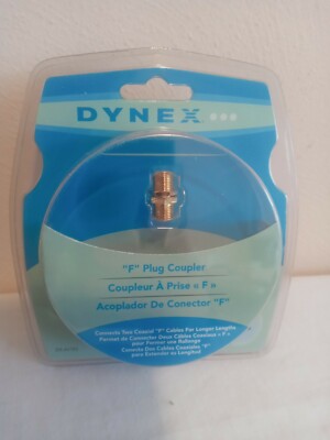 Dynex "F" Plug Coupler | eBay