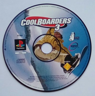 *DISK ONLY* Cool Boarders 3 Snowboarding Playstation 1 One PS1 PSOne PS ...