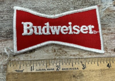 Vintage Budweiser Uniform Patch Bow tie 1980s Unused | eBay