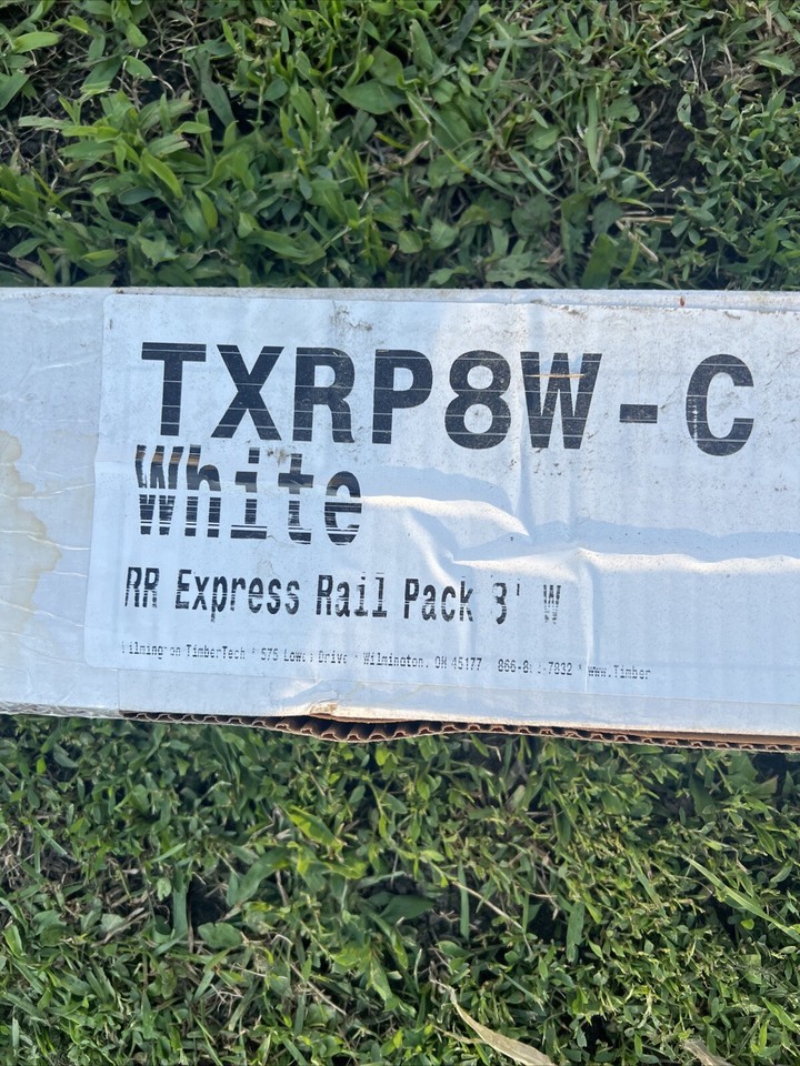 TimberTech 8’ Rail Pack Radiance Express WHITE TXRP8W-C OUTDOOR STAIR ...