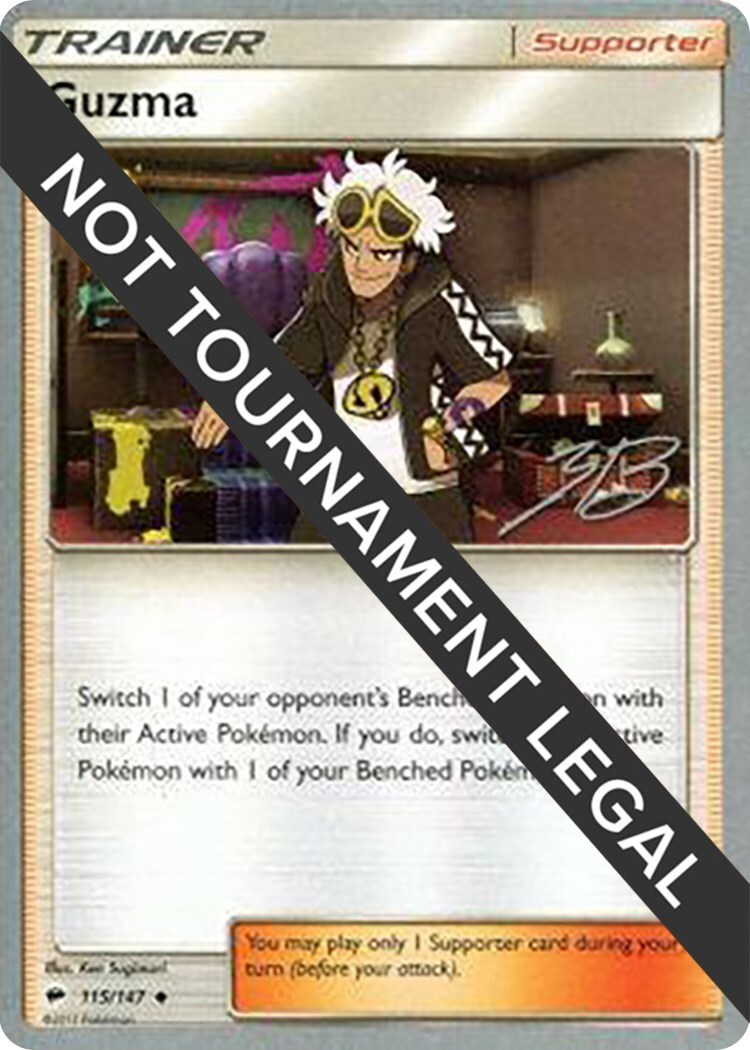 Guzma - 2017 (Zachary Bokhari) 115/147 World Championship Decks Regular ...