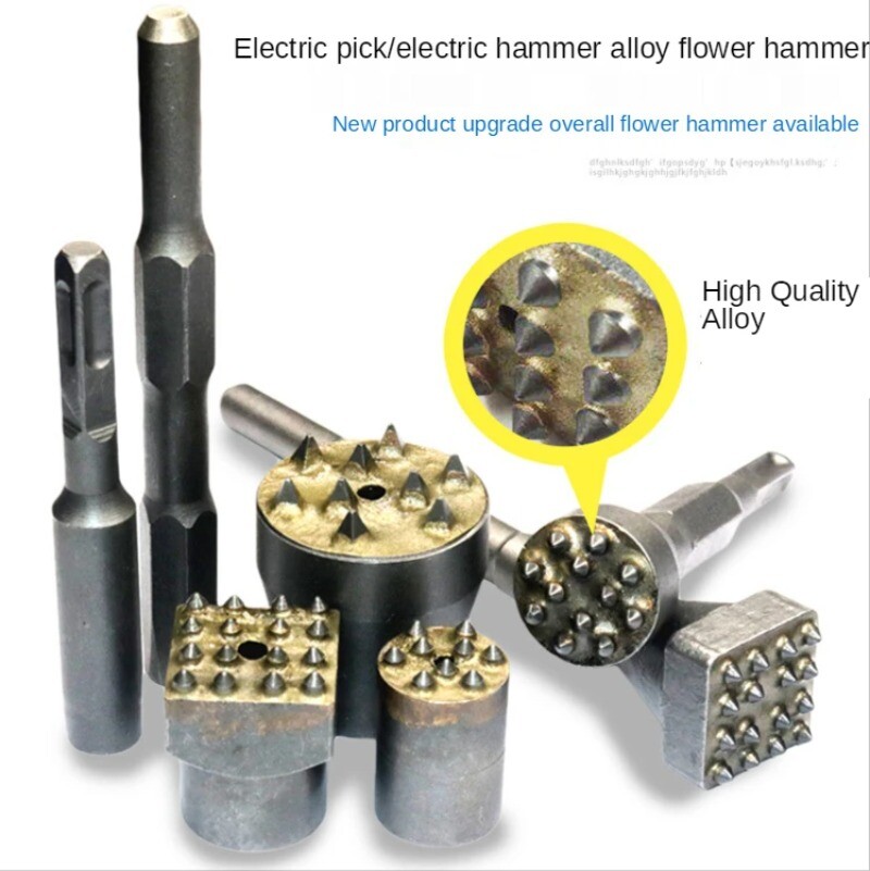 Electric Draft Flower Hammer Gouge Hammer Head Quality Alloy Flower ...