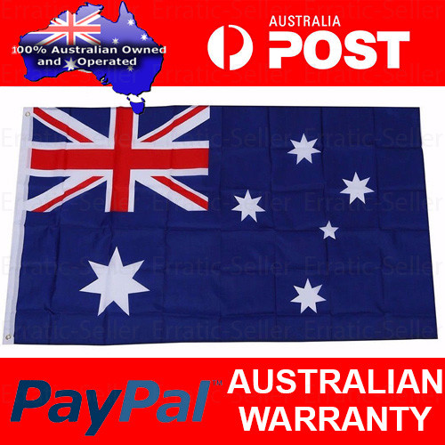 Large Australian Flag Australia Day 90x150cm 3x5ft Aussie Pride | eBay