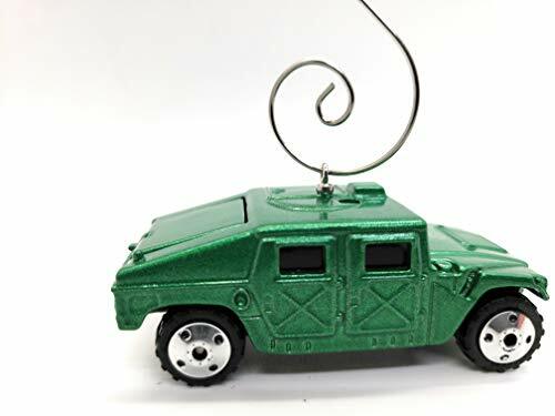 Humvee Military 50th Anniv Car Custom Christmas Ornament 1:64 Diecast ...
