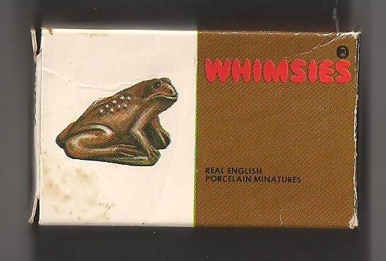WADE BULL FROG GREEN WHIMSIES SET 11, 1979 WITH BOX | eBay