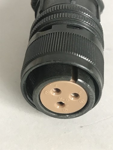 Amphenol Aviation Plug W/ MS3057-8A Standard Cable clamp Aluminum 16/10 ...