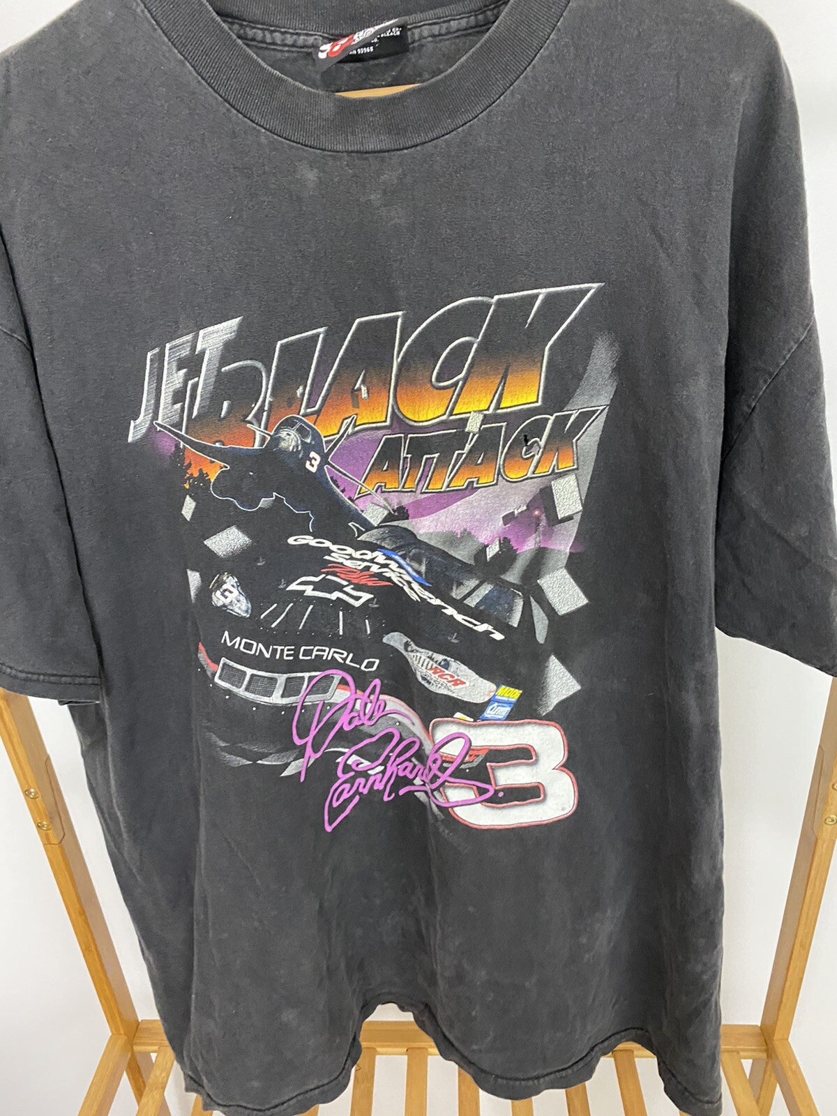 VTG Dale Earnhardt Jet Black Attack Goodwrench Nascar… - Gem