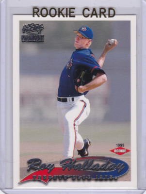 ROY HALLADAY ROOKIE CARD Pacific Paramount RC Baseball TORONTO BLUE ...