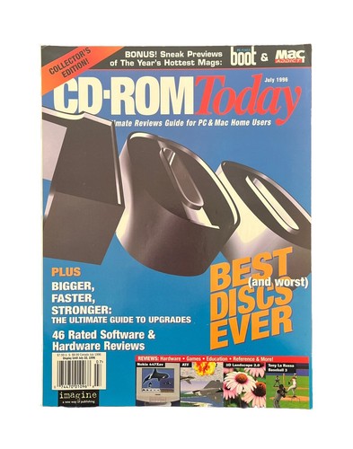 CD-ROM Today PC And Mac Multimedia Magazine Vol.4 No.7 Best And Worst ...