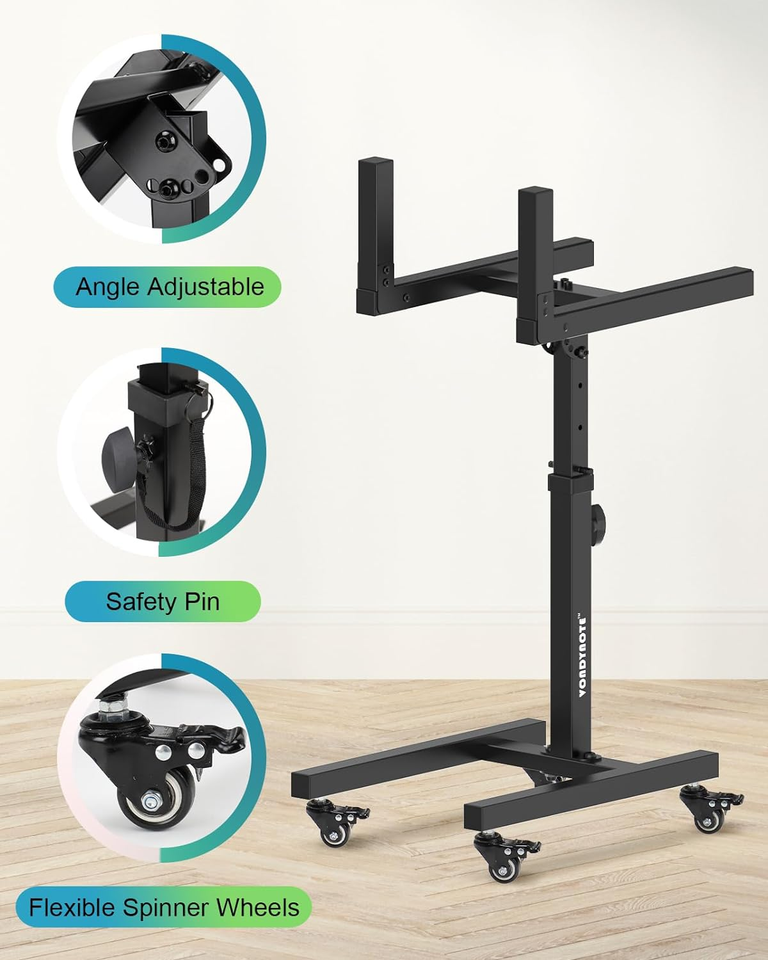 Guitar Amplifier Stands Adjustable Mobile Amp Tilt Back Amps Speaker ...