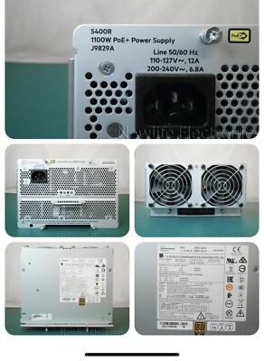 HP Procurve Switch POWER SUPPLY HPE J9829A 5400R 1100W POE+ ZL2 | eBay