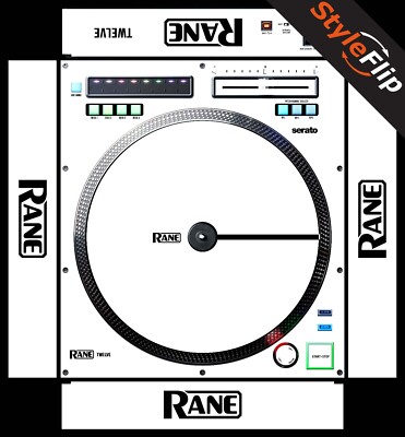 Rane Twelve 2018 Version Skin | Color White | Protective Decal ...