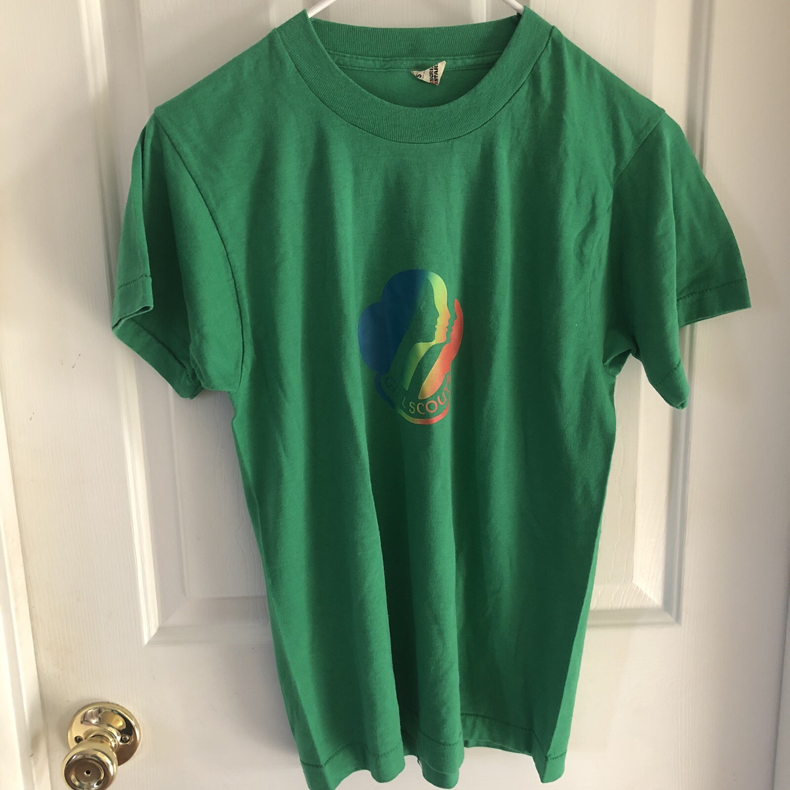 Vintage Single Stitch Girl Scouts of America Graphic … - Gem
