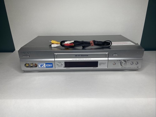 Sony VCR VHS Player/Recorder SLV-N750 Tested/Working WITH CABLES No ...