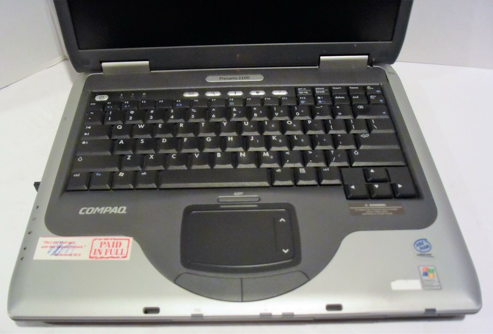 Compaq Presario 2100 15in. Notebook/Laptop - Parts/Repair AS IS | eBay