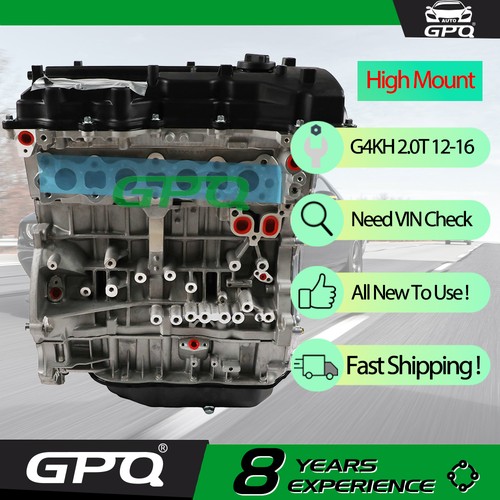 G4KH High-Mount Engine Long Block Assembly For Hyundai Santa Fe Sport 2 ...