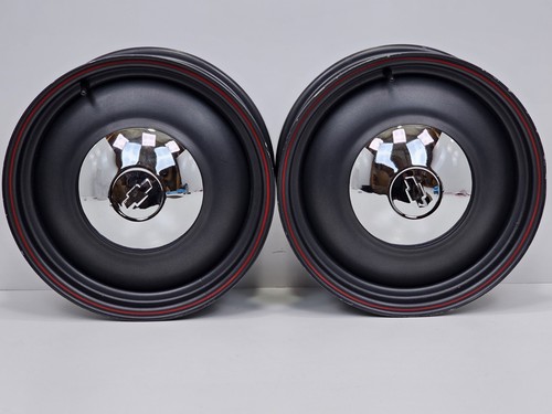 Set of 2, FWD Black 16x6.5 Smoothie Wheels 5x110mm Bolt Pattern With ...