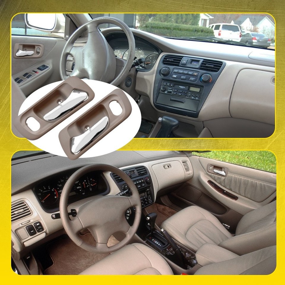 2-4PC Door Handle For 1998 99 00-2002 Honda Accord Front Rear Inner ...