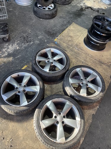 SET OF AUDI A3 S3 8P 2003-2013 18” ROTOR ALLOY WHEELS | eBay UK