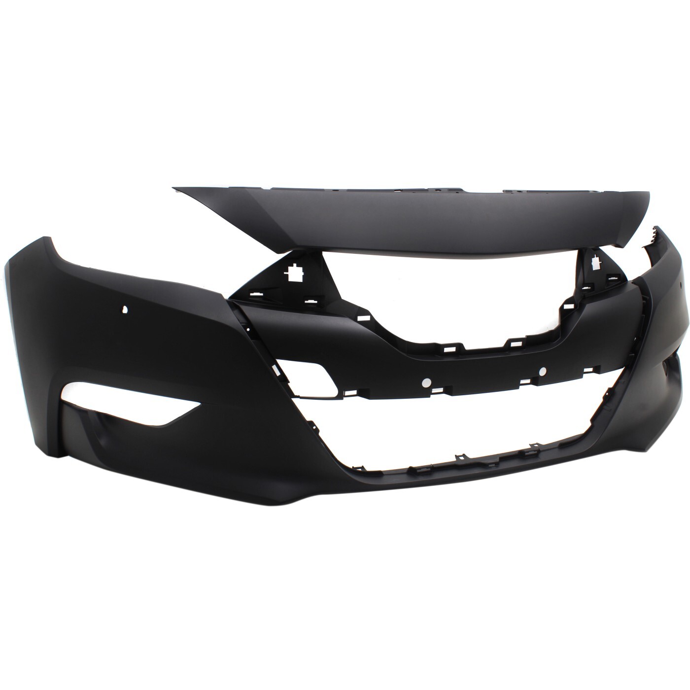 Front Bumper Cover For 16-18 Nissan Maxima Primed With Parking Aid ...