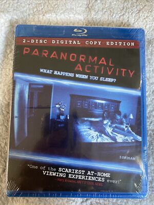 Paranormal Activity (Blu-ray Disc, 2009, 2-Disc Set, Includes Digital ...