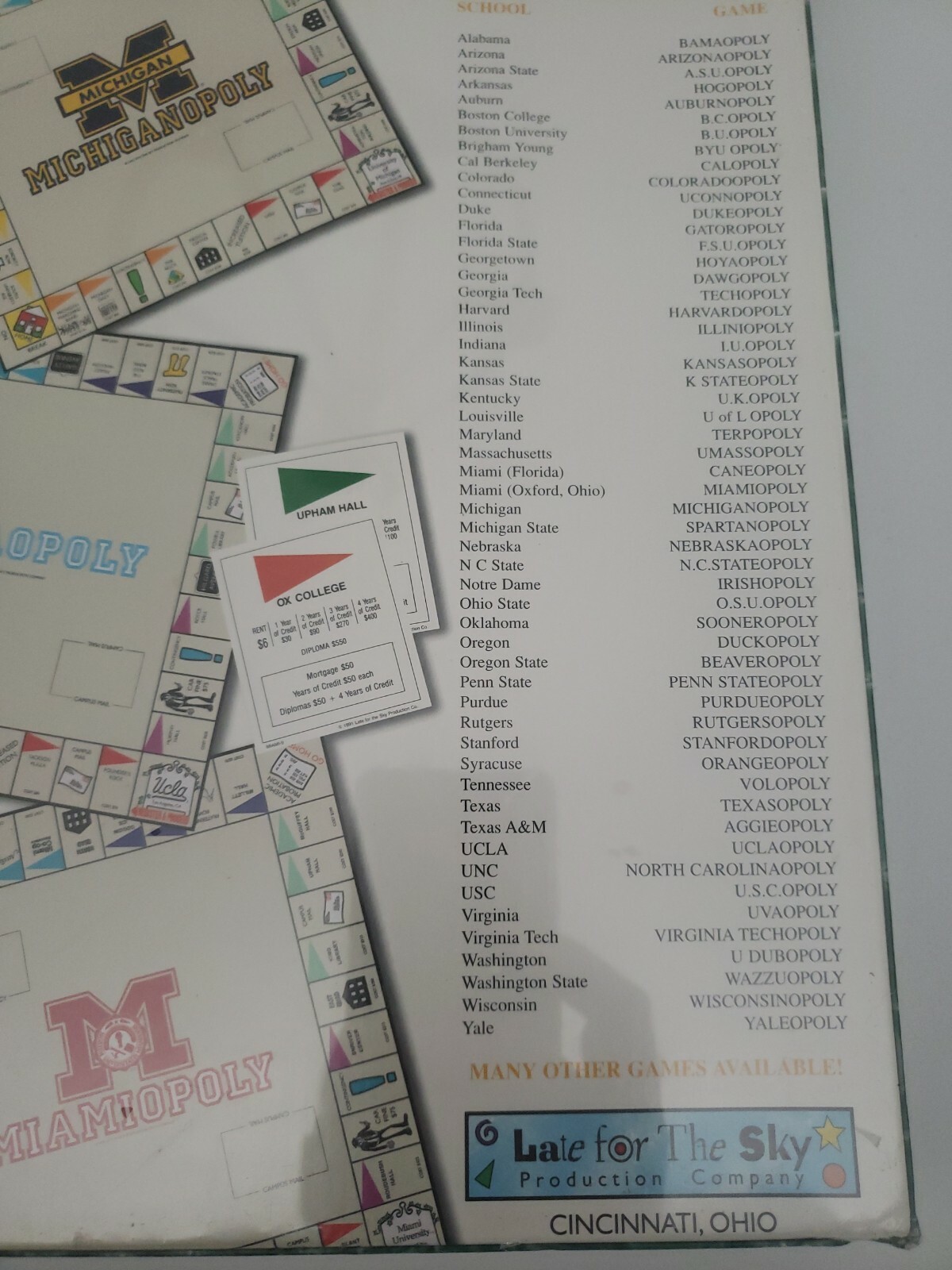 NEW FACTORY SEALED University Of Florida Gatoropoly Monopoly UF Gators ...