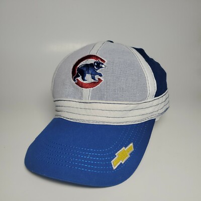 Chicago Cubs Chevy Logo Inside Out Baseball Hat MLB Adjustable Cap ...