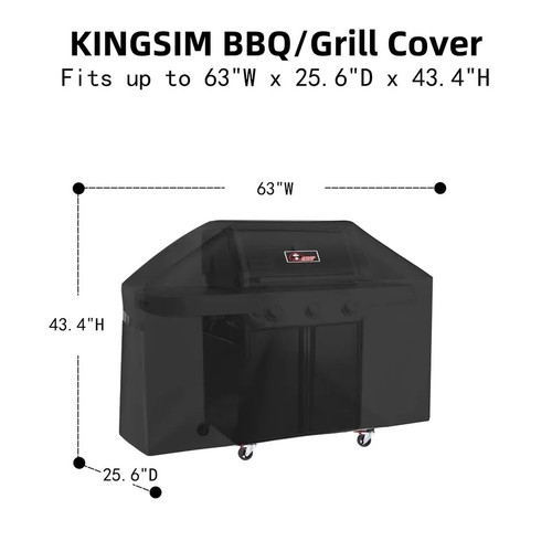 7757 Grill Cover for Weber Genesis 300 Series and New 2022 Genesis 300 ...
