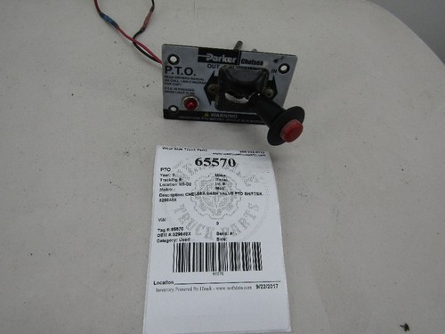 CHELSEA DASH VALVE PTO SHIFTER 329648X | eBay