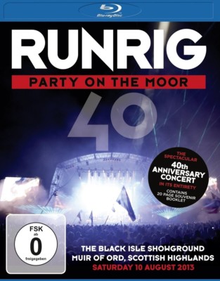 RUNRIG - PARTY ON THE MOOR (THE 40TH ANNIVERSARY CONCERT) BLU-RAY NEW+ ...