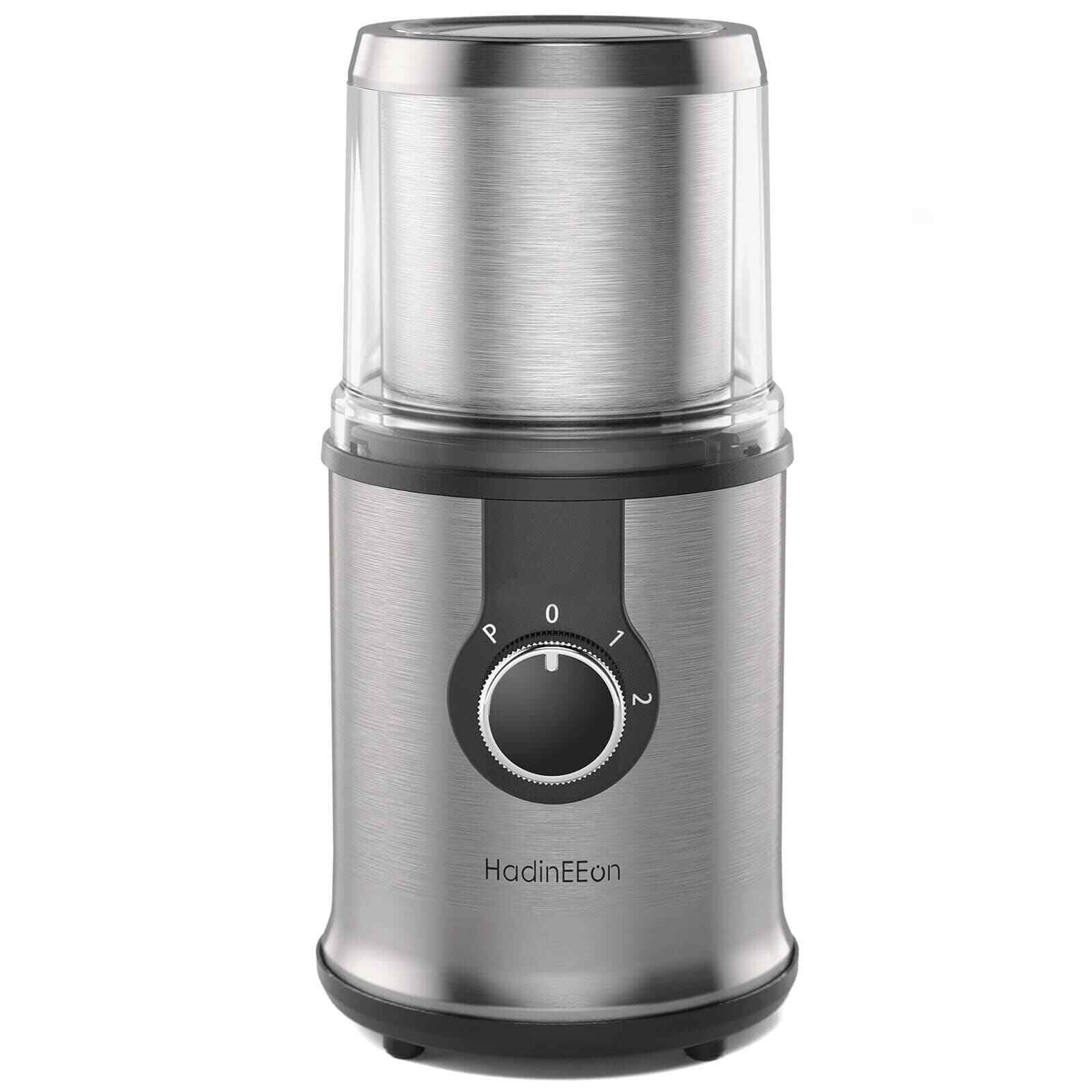 HadinEEon Electric Coffee grinder 300W Detachable Coffee and Spice ...