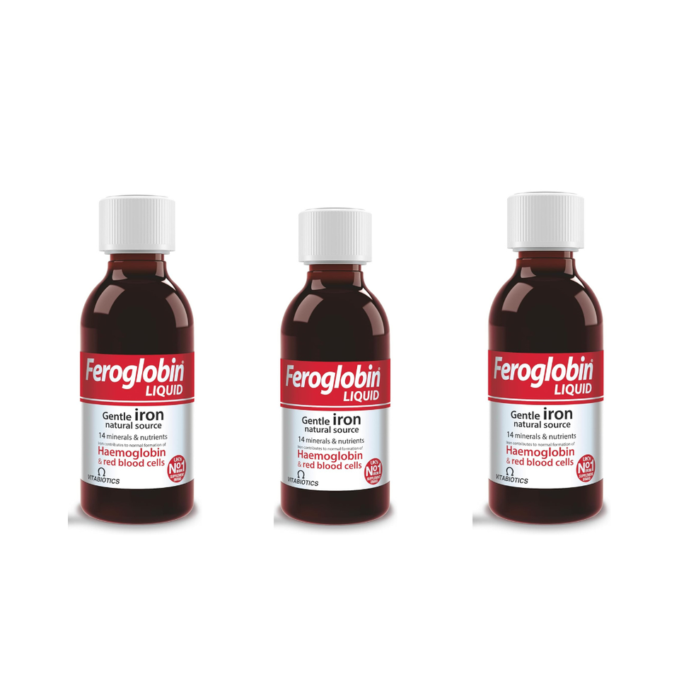 Vitabiotics Feroglobin Liquid Iron – Gentle, Fast Absorption, Reduces ...