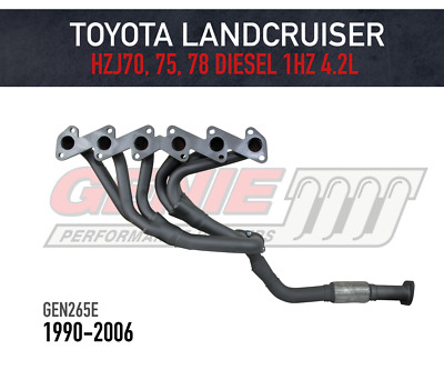Genie Headers / Extractors to suit Toyota Landcruiser 70 Series Ute ...