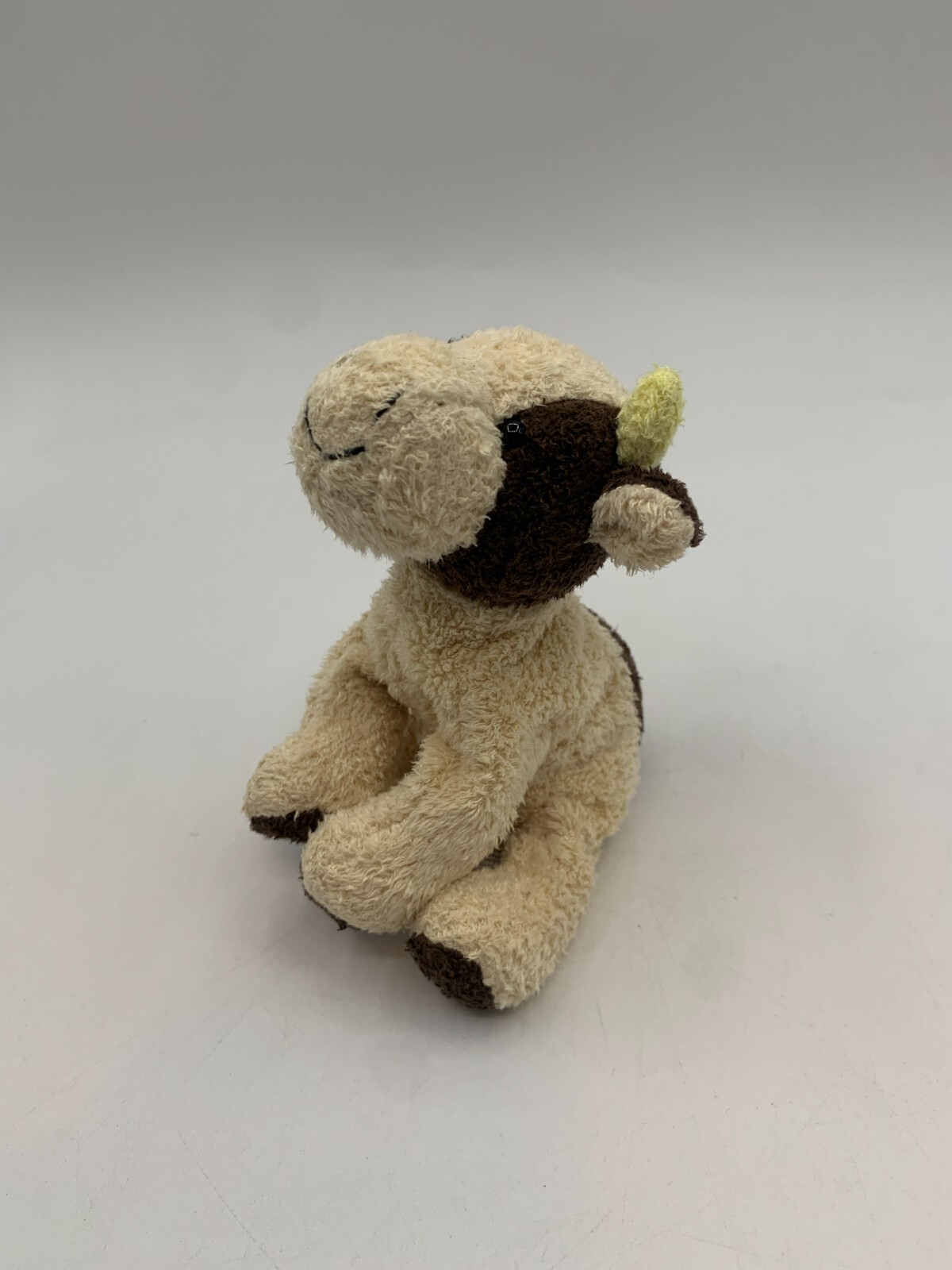 Russ Luv Pets MOOKIE Cow Bean Bag Plush Chamois Mini Stuffed 5” Brown ...