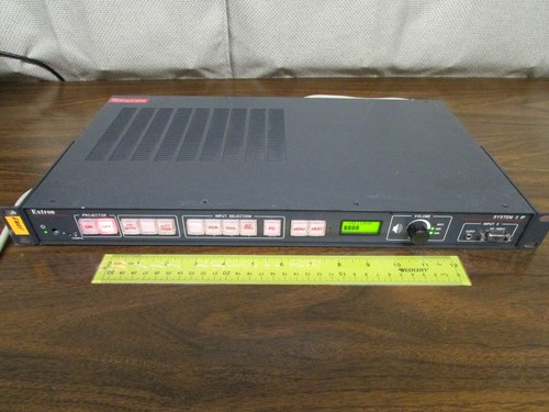 Extron System 5 IP SA FPC 8M 5 Input Audio Video Switcher 2 Blank Keys ...