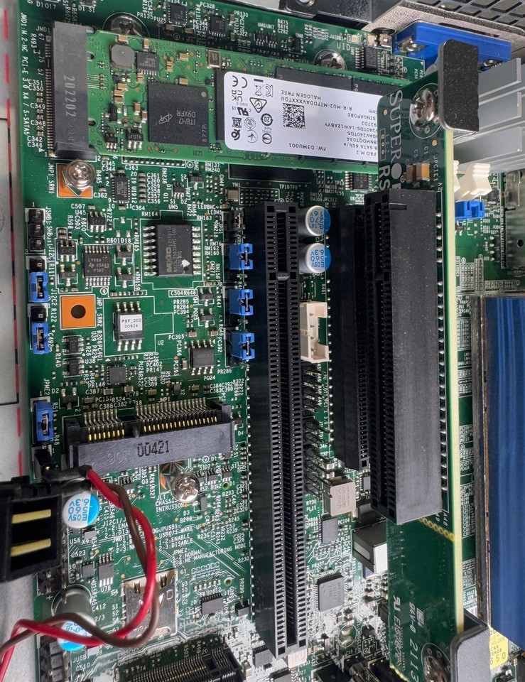 Supermicro 2 Bay SFF 1U Half Depth D-2146NT 2.3GHz 8C 128GB DDR4 1x ...