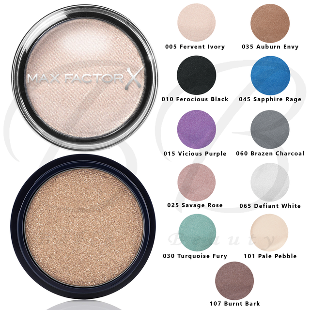 Max Factor Wild Shadow Eyeshadow Pot Burnt Bark 107 for sale online | eBay