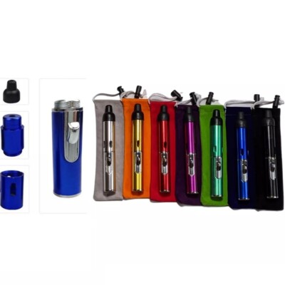Click N Hit Refillable Butane Torch Lighter with Carry Pouch and ...