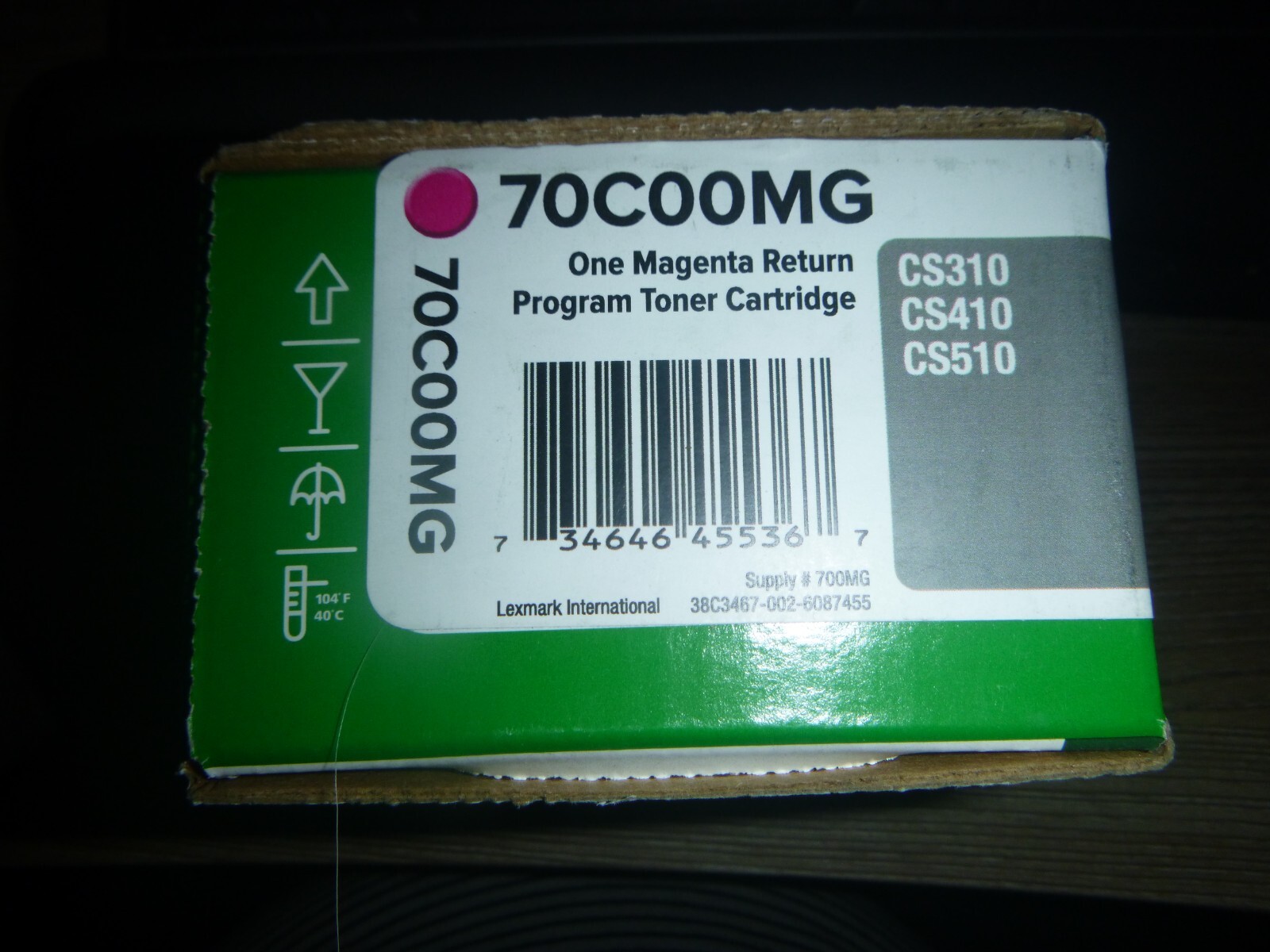 LEXMARK 70C00MG MAGENTA TONER CARTRIDGE CS310/CS410/CS510 NEW! | eBay